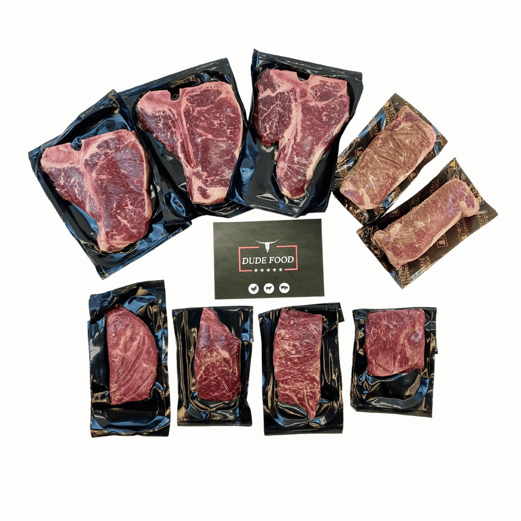 Steaks Box | Steak Box Delivery & Meat Subscription Boxes – Dude Food